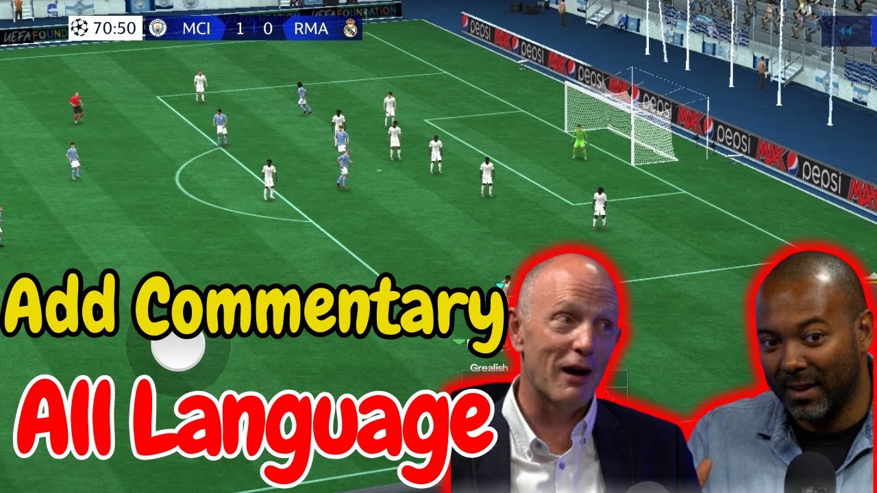 How To Add Commentary On FC 24 Mobile | Add commentary language FC24 ...