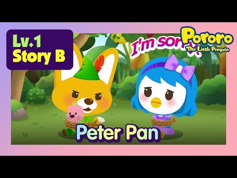 [Lv.1] Peter Pan | What if Petty doesn't help the Captain Hook?  | Fairy tales | Pororo