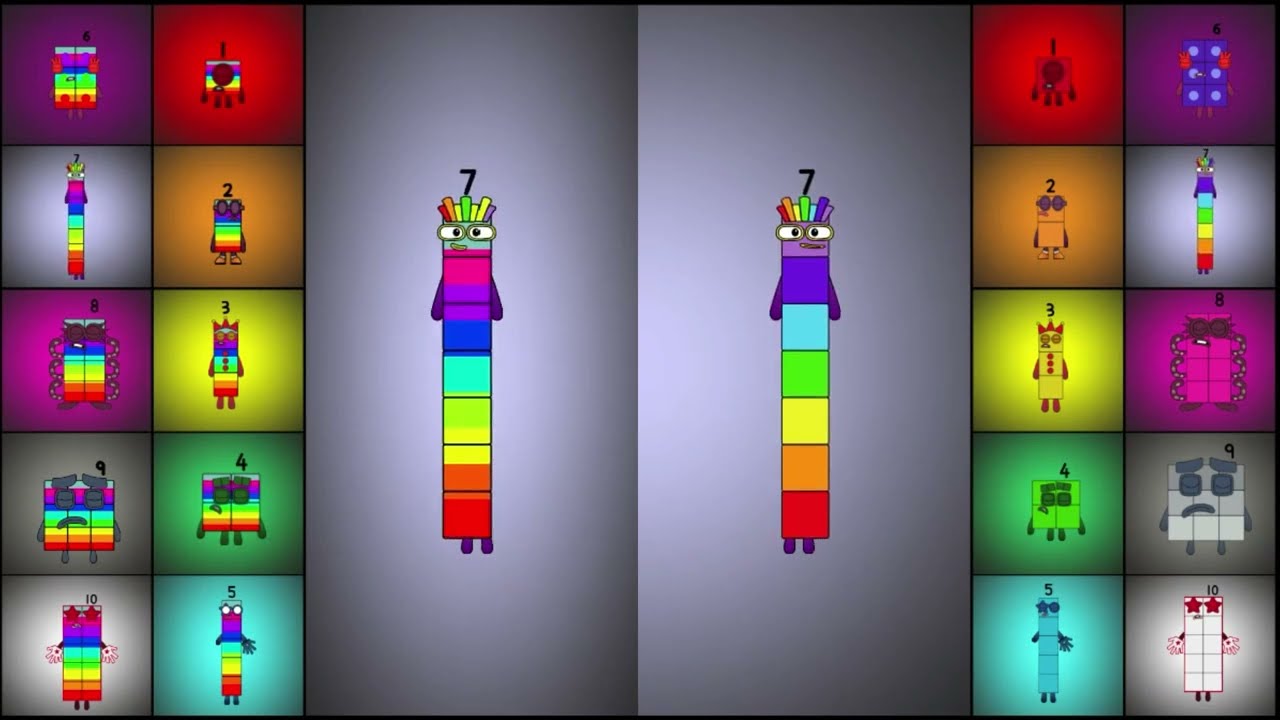 Numberblocks Band (1-10): Rainbow Mode - The Ultimate Challenge! - YouTube