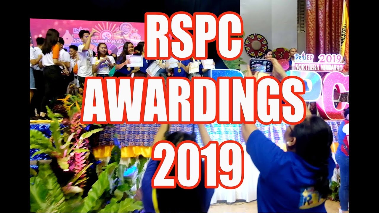 RSPC AWARDINGS 2019 REGION 10 - YouTube