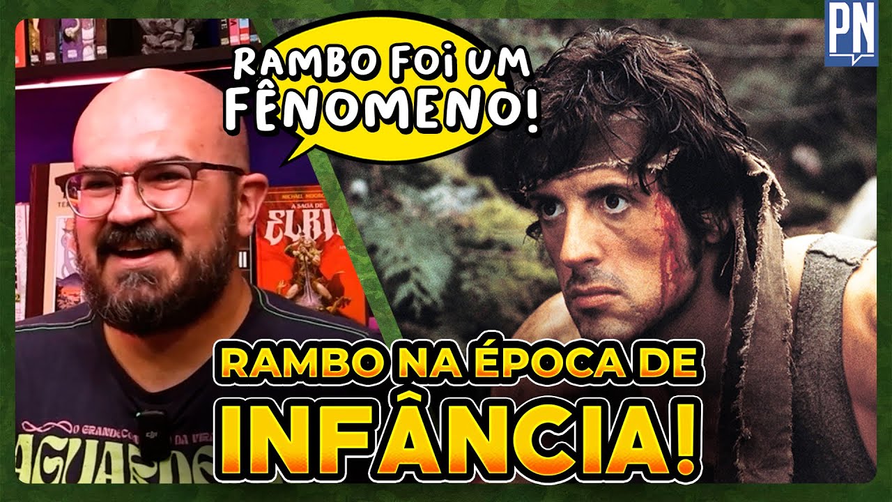 RAMBO também fez parte da SUA INFÂNCIA?! - YouTube
