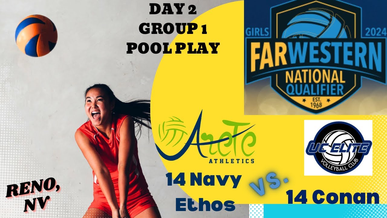 2024 Far Western 14U National Qualifier - Reno, NV - Arete 14 Navy Ethos vs. UC Elite 14 Conan ...