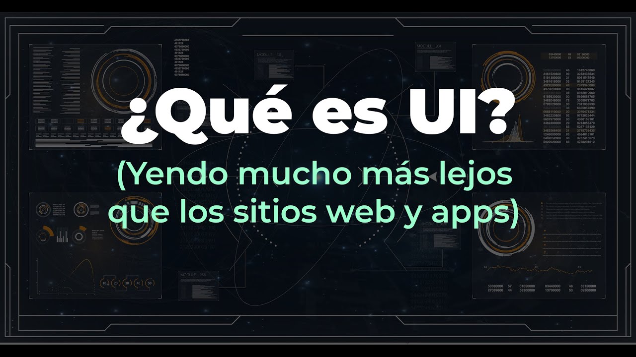 👉 ¿Qué es UI? 🤔 Una introducción a las Interfaces de Usuario 👁📱 - YouTube
