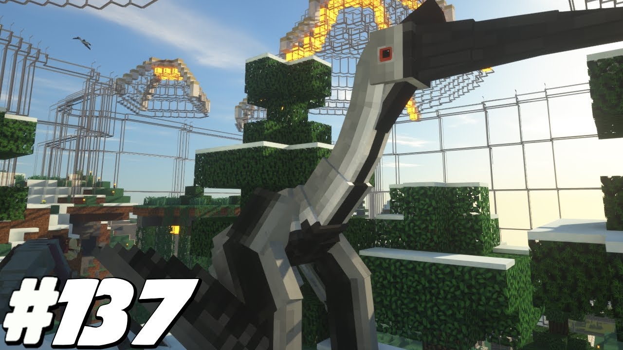 RELEASING THE PTEROSAURS | MINECRAFT DINOSAURS |EP 137 - YouTube