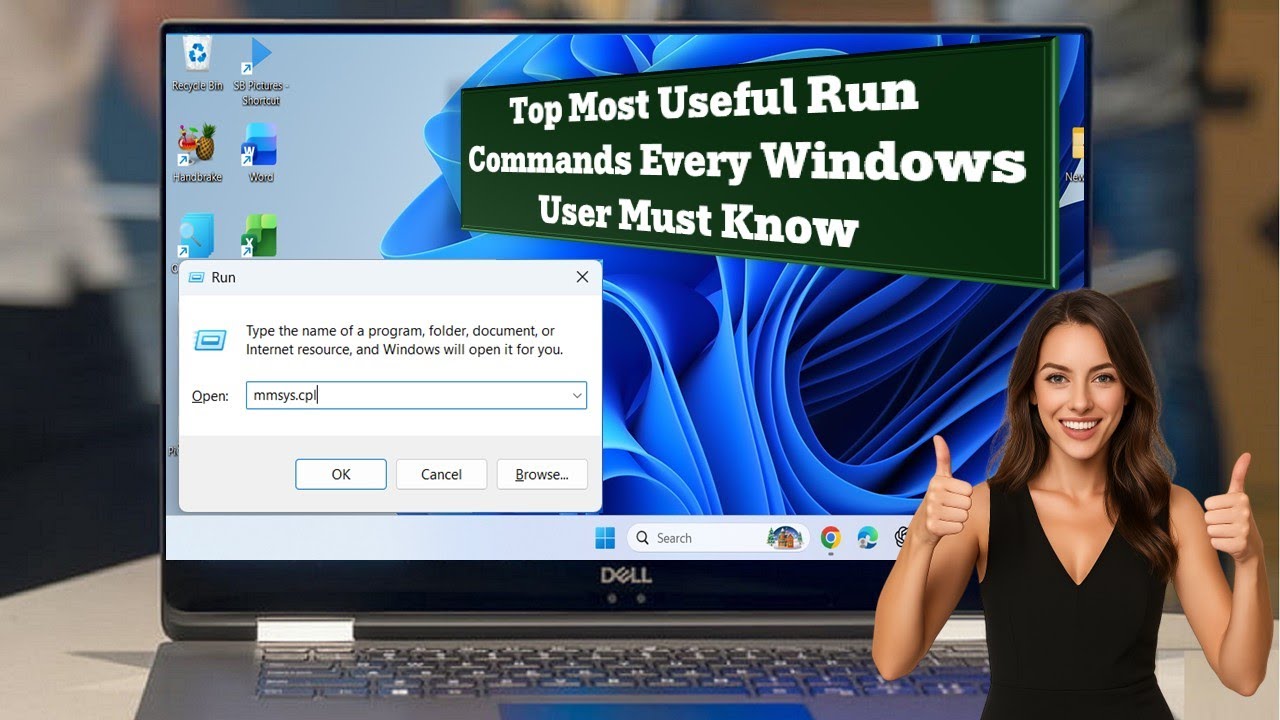Top Most Useful Run Commands Every Windows User Must Know - YouTube