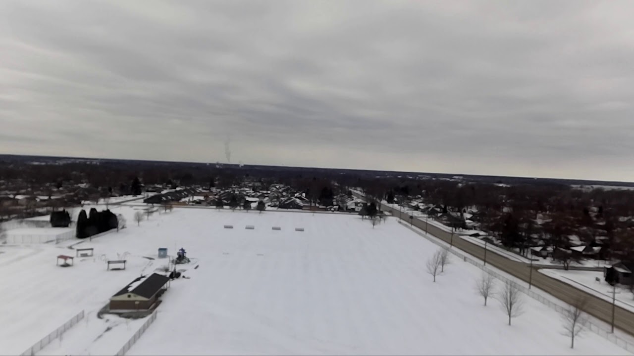 Winter Drone Flying - YouTube