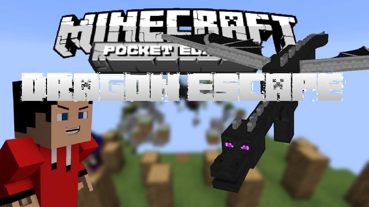 Ultimate Dragon Challenge | Minecraft Pocket Edition: Dragon Escape ...