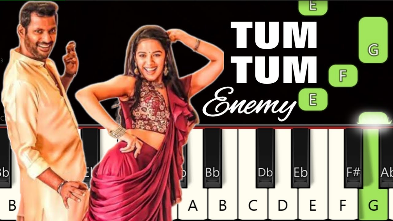 TUM TUM Song 🔥 | Piano tutorial | Piano Notes | Piano Online # ...