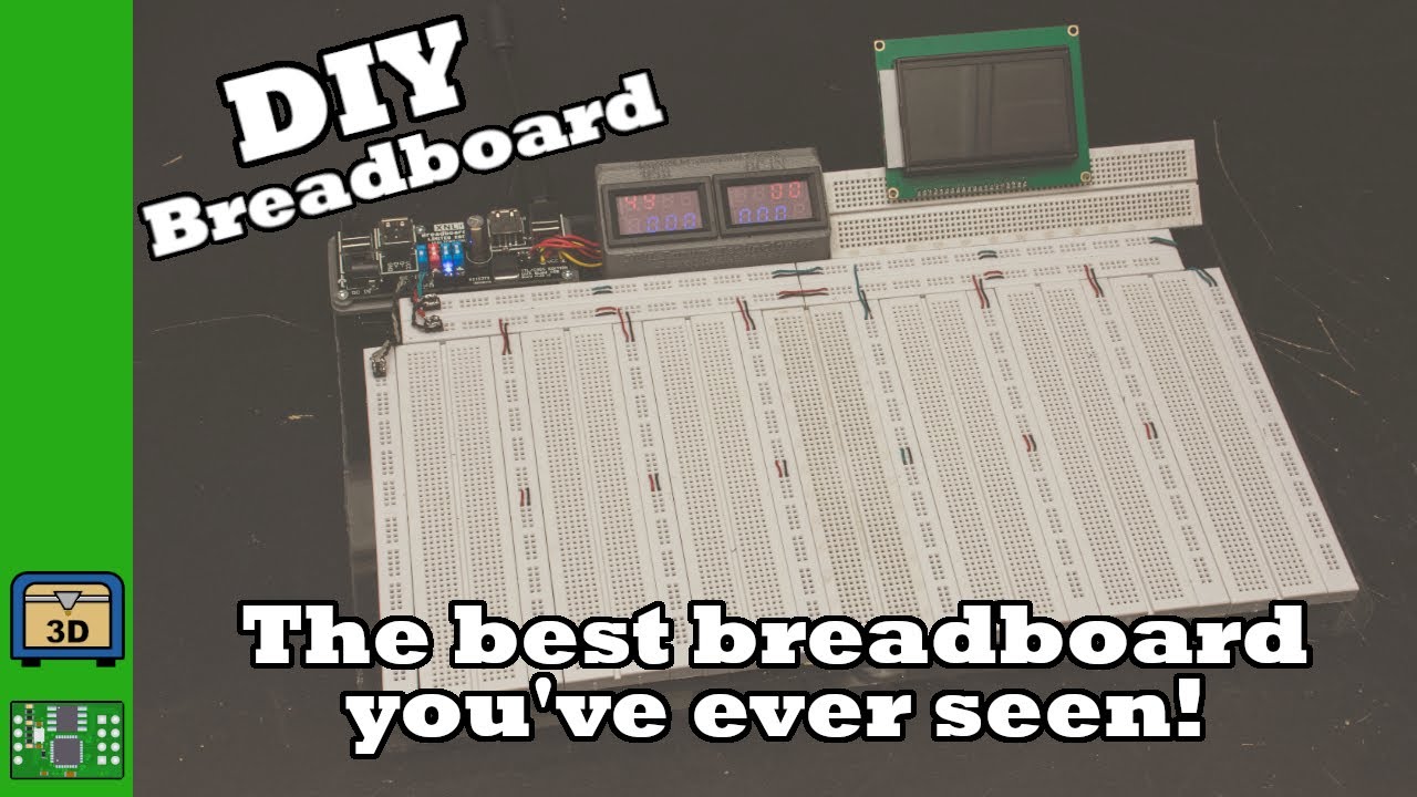 EPIC XXL DIY Breadboard - USB POWERED! - YouTube