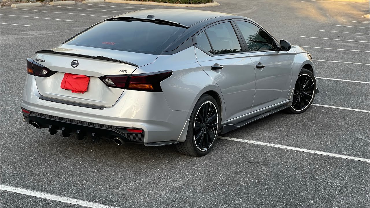 Update on my 2020 Nissan Altima SR - YouTube