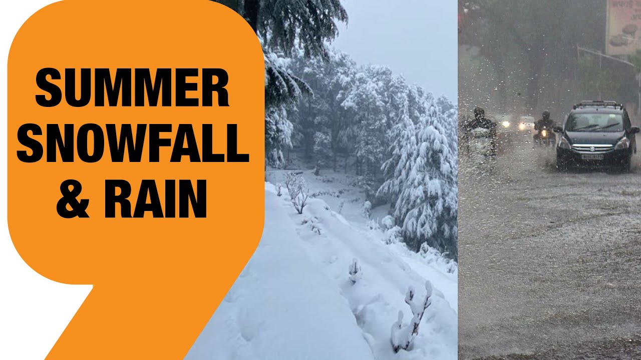 Summer But Snowing | What Explains The Unusual Weather Phenomenon ...