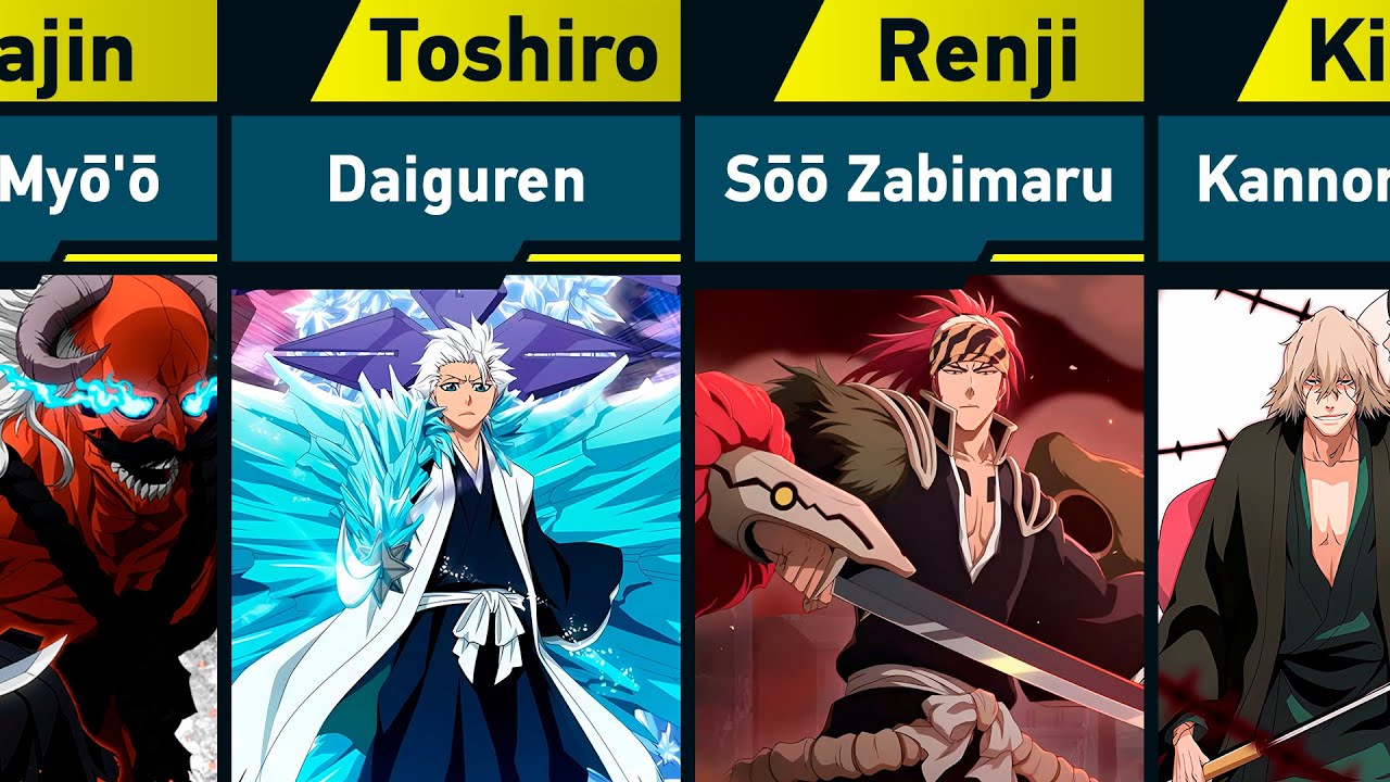 All BanKai in Bleach - YouTube