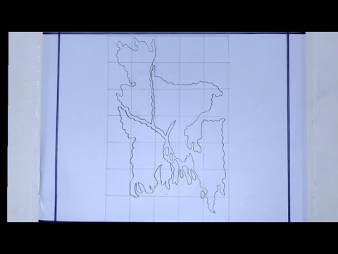 How to draw map of Bangladesh 🇧🇩🇧🇩🇧🇩easy to draw Bangladeshi map 🇧🇩🇧🇩# ...