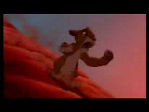 Simba falling up - YouTube