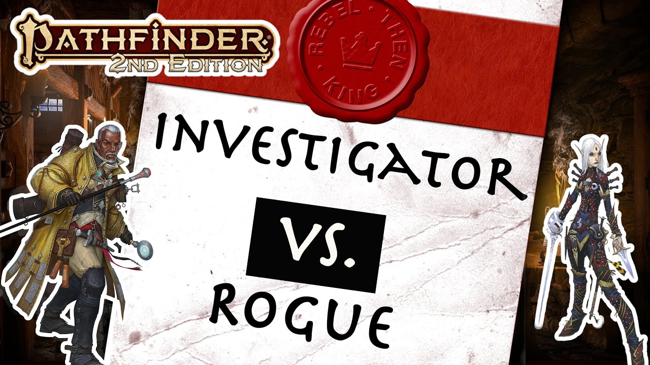 Investigator vs Rogue — Who's the Most Precise Striker in Pathfinder ...