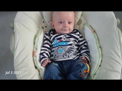 Baby Nathan's 3 months old.. 1 week...