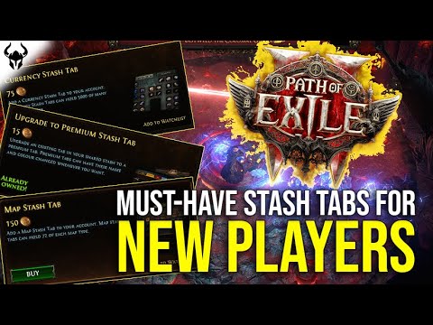 ESSENTIAL Stash Tabs Every New Player MIGHT Need for Path of Exile 2! 🗃️💎