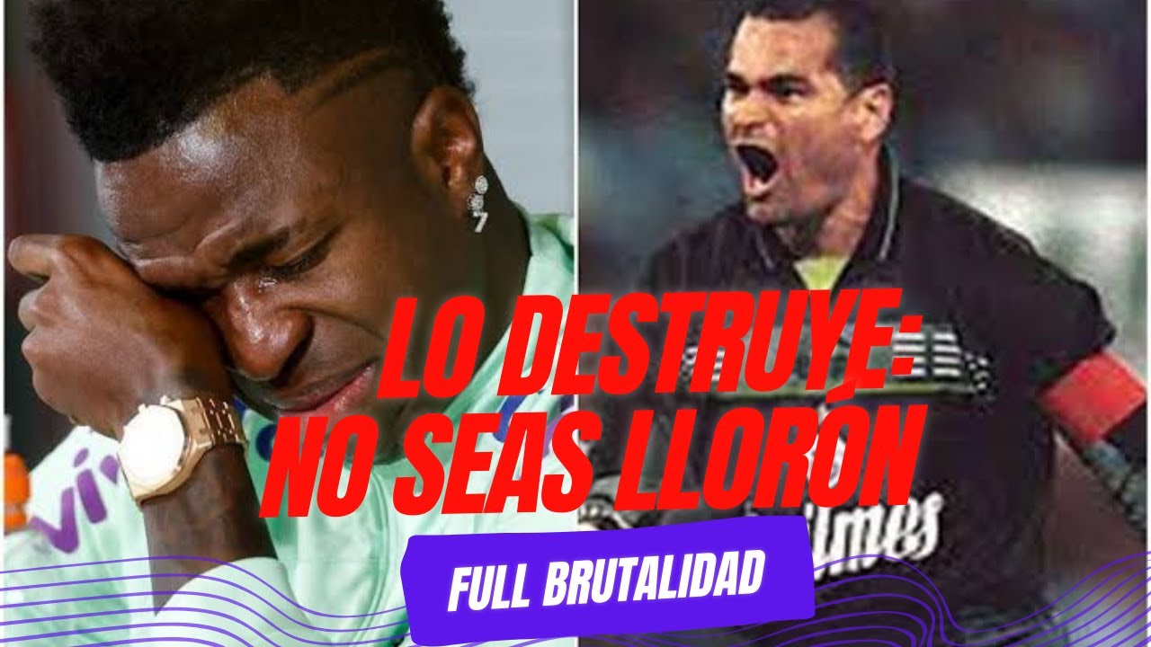 Chilavert le dice sus verdades a Vinicius Jr. "Mucho llora y él es peor ...