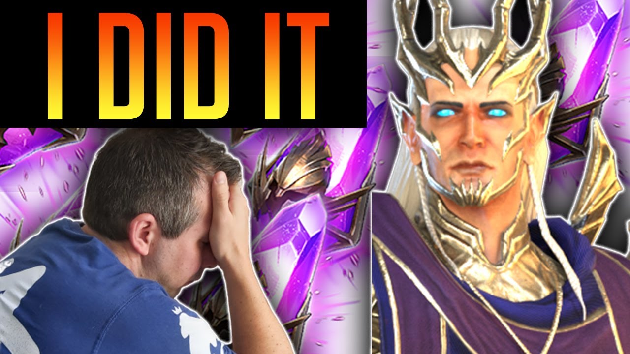 I PULLED 110 VOIDS FOR SUPREME KAEL... | Raid: Shadow Legends - YouTube