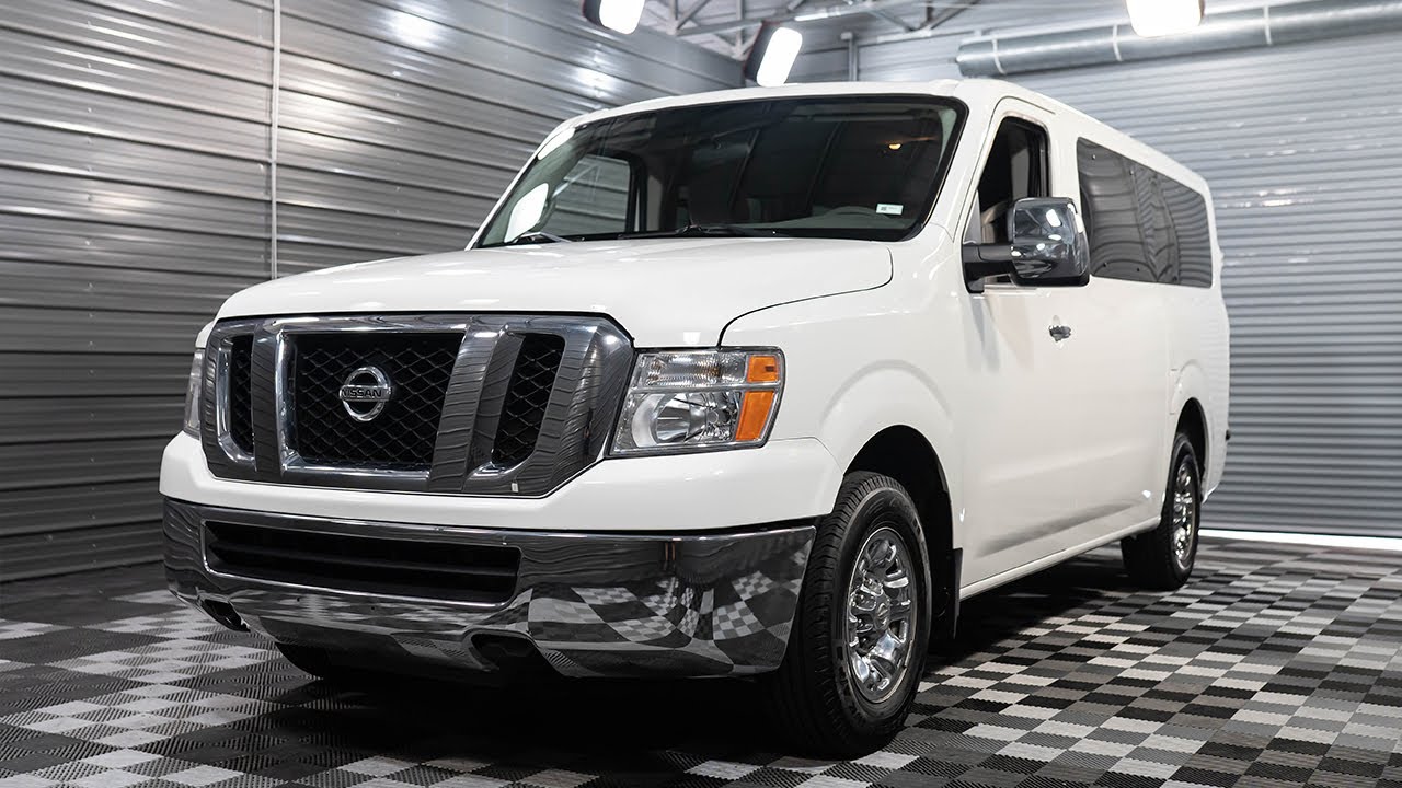 2015 Nissan NVP 3500 SV Low Roof 12-Passenger Minivan/Van - YouTube