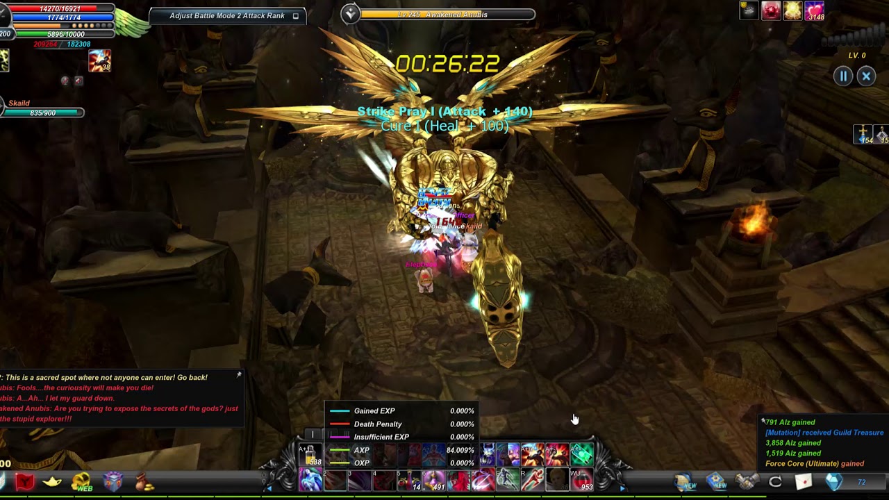 Cabal Online (NA): Dominance (WA) Ancient Tomb Dungeon - YouTube
