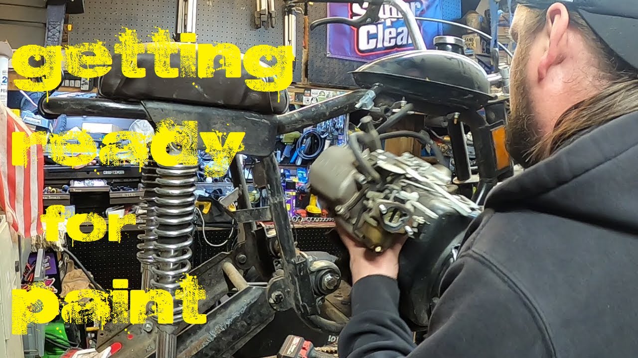 Arctic Cat Ramrod mini bike TEAR DOWN - YouTube