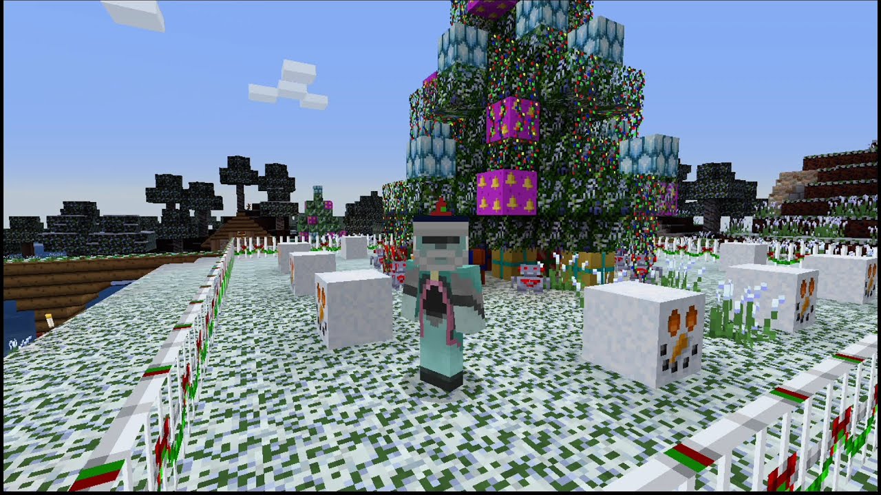 Minecraft-Festive Mash Up Pack Tour - YouTube