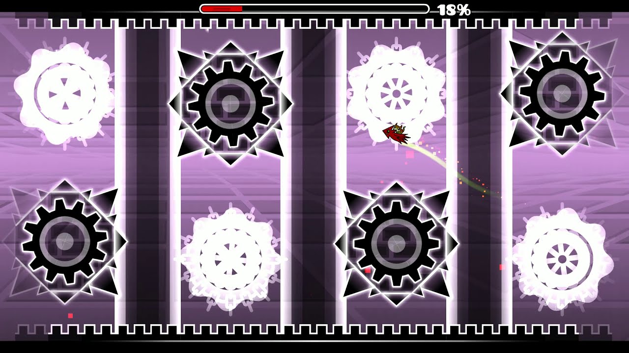 Geometry Dash- [Insane Demon] Fake A Doom by LunarSimg (60hz) - YouTube