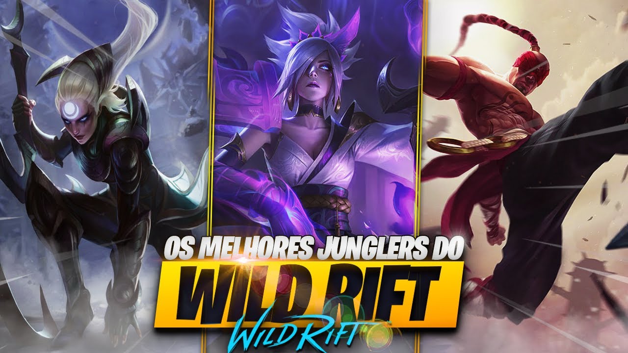 Os 10 Melhores JUNGLERS do META ATUAL no WILD RIFT! - YouTube