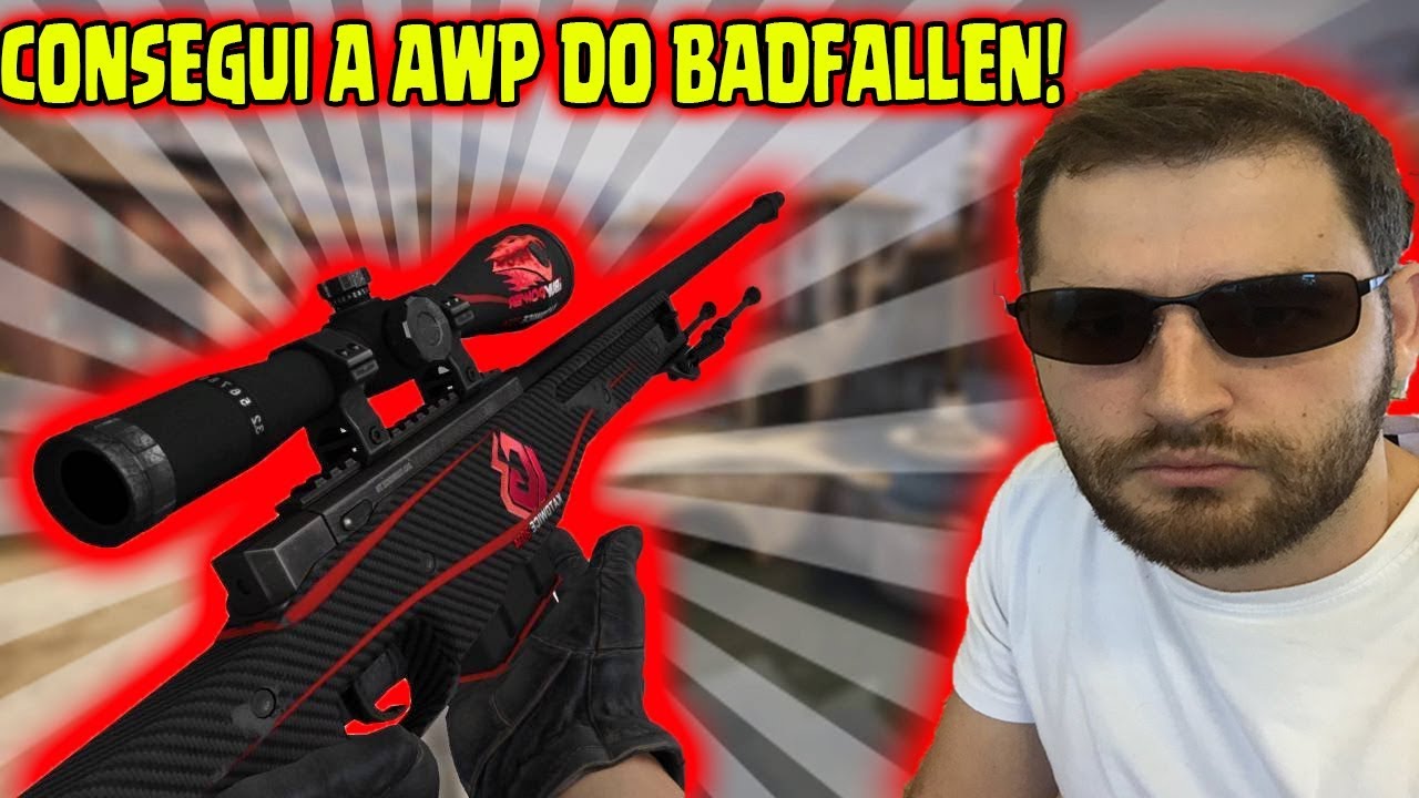 CONSEGUI A AWP DO FALLEN! CS:GO - YouTube