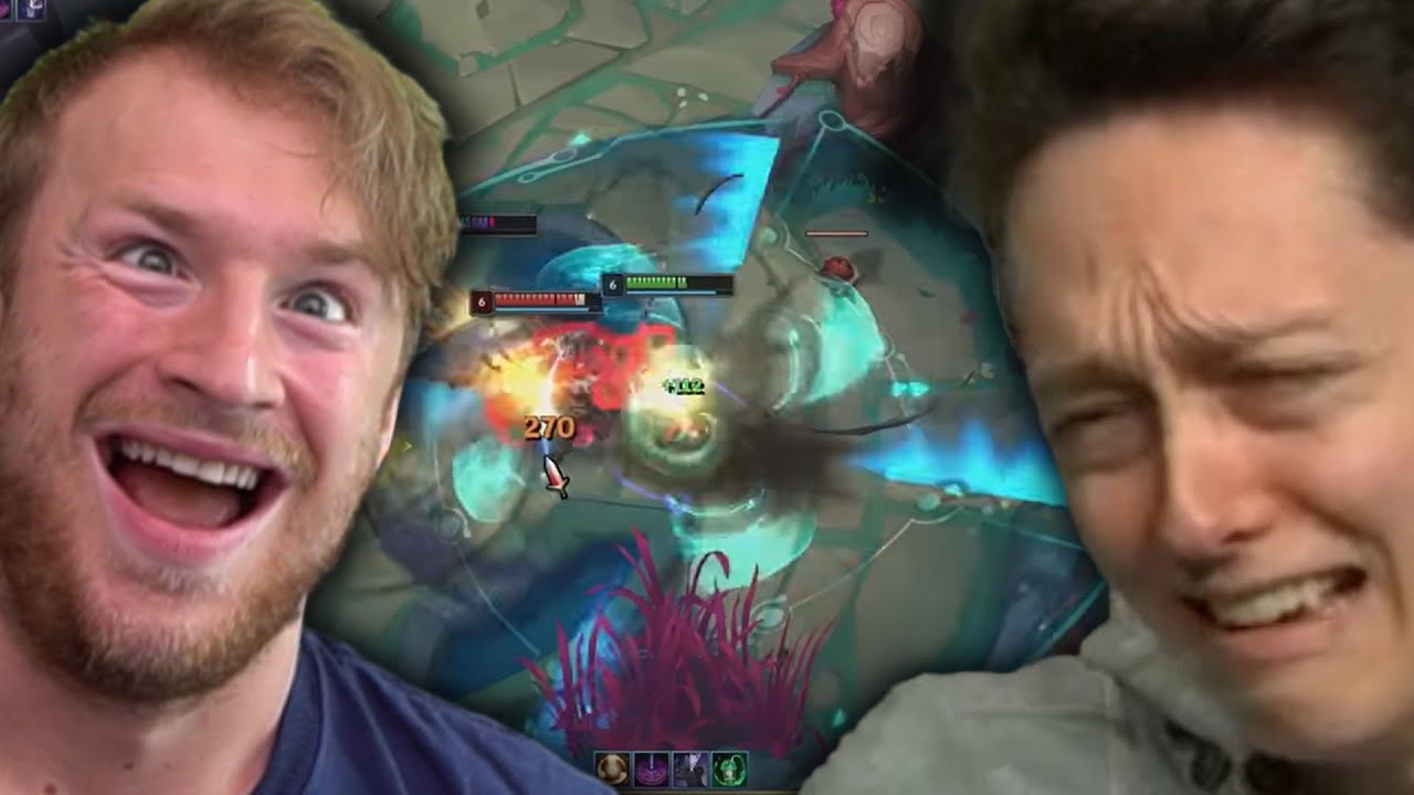 Tolkin und Maxim sind ein gutes Team | 2v2v2v2 League of Legends - YouTube