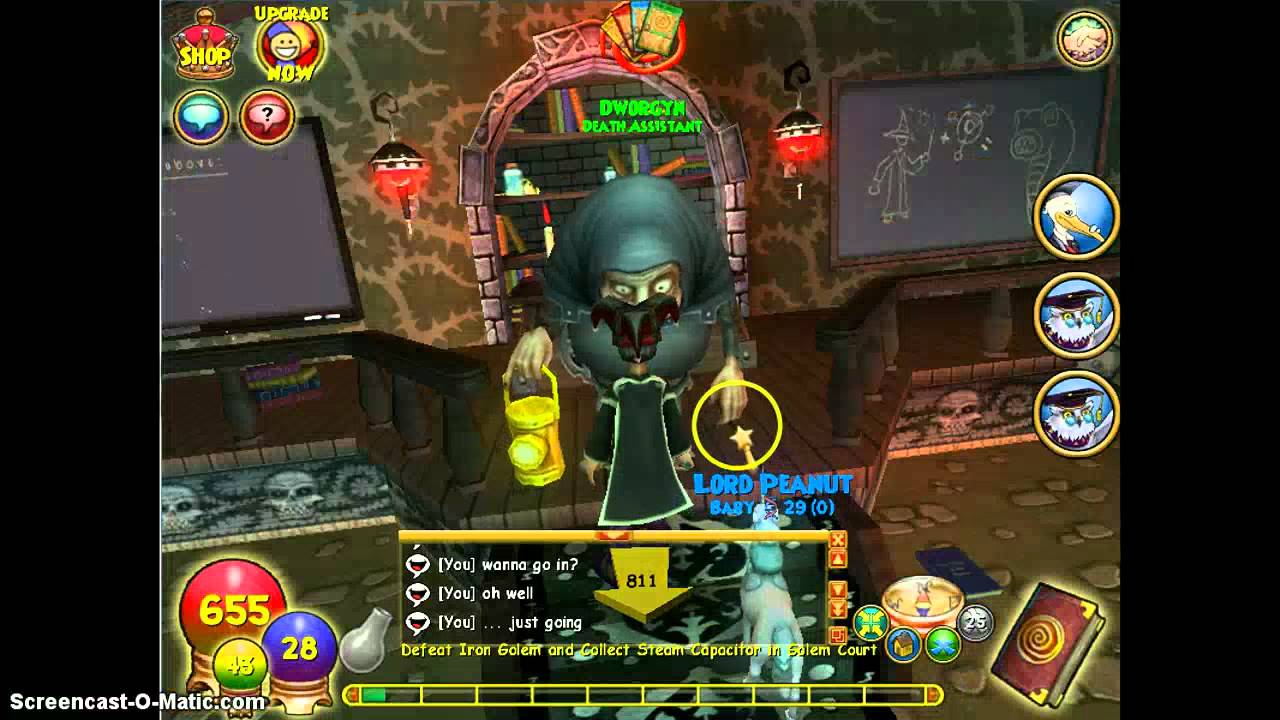 Wizard101 Secret Door Part2 - YouTube