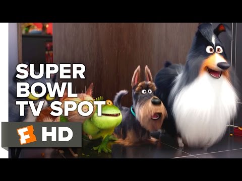 The Secret Life Of Pets Super Bowl TV Spot (2016) - Kevin Hart, Jenny Slate Animated Comedy HD