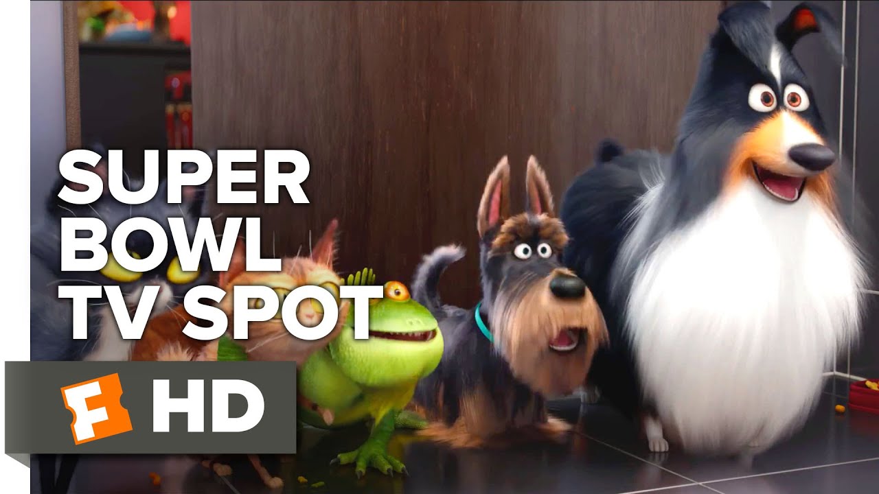 The Secret Life Of Pets Super Bowl TV Spot (2016) - Kevin Hart, Jenny ...
