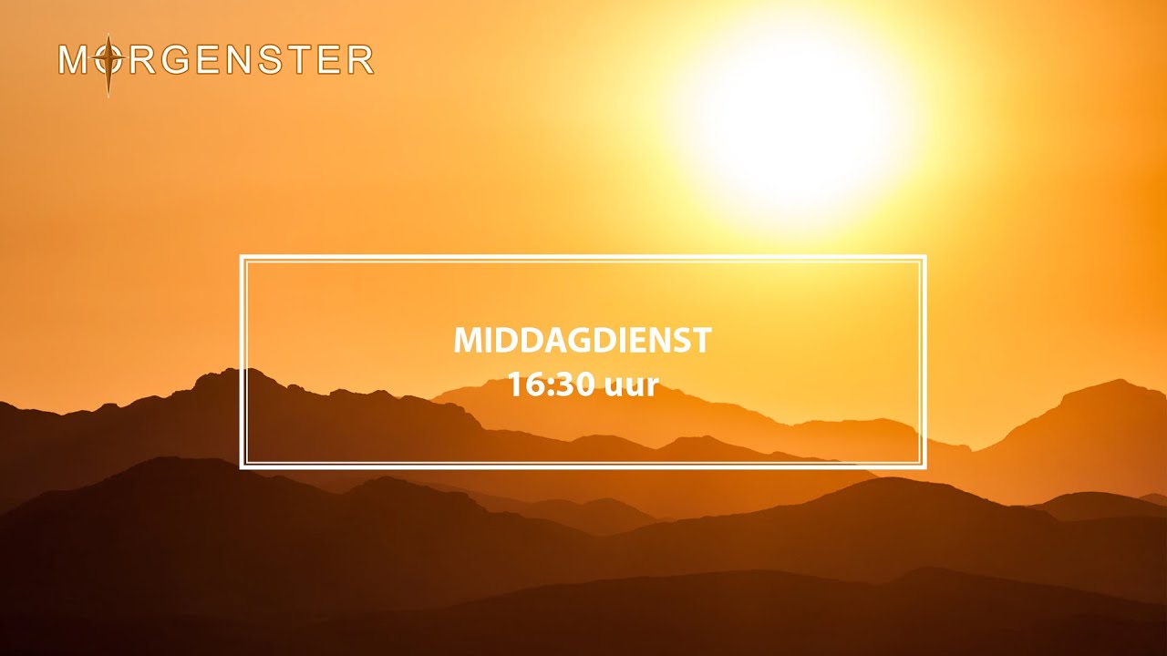 Ds. A.A.J de Boer | Middagdienst 16:30 uur - YouTube