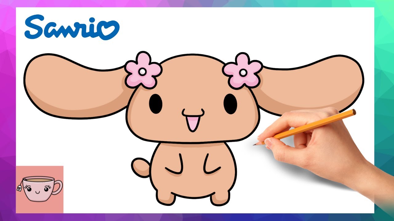 How To Draw Mocha | Sanrio Cinnamoroll | Cute Easy Drawing Tutorial ...