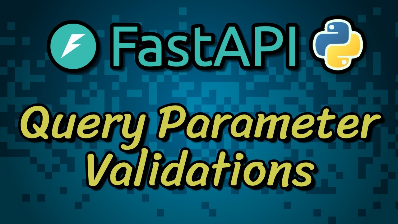 FastAPI Tutorial - Query Validations - YouTube