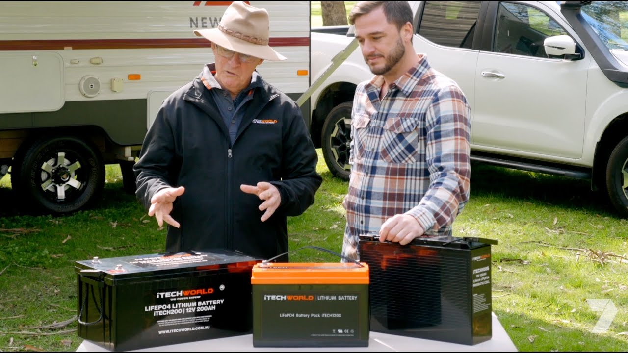 iTechworld Lithium LiFePO4 Battery Range Australia - YouTube