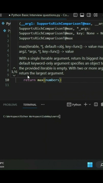 Python Interview Question Basic Interview Question Part 1 Pythoninterviewquestions 