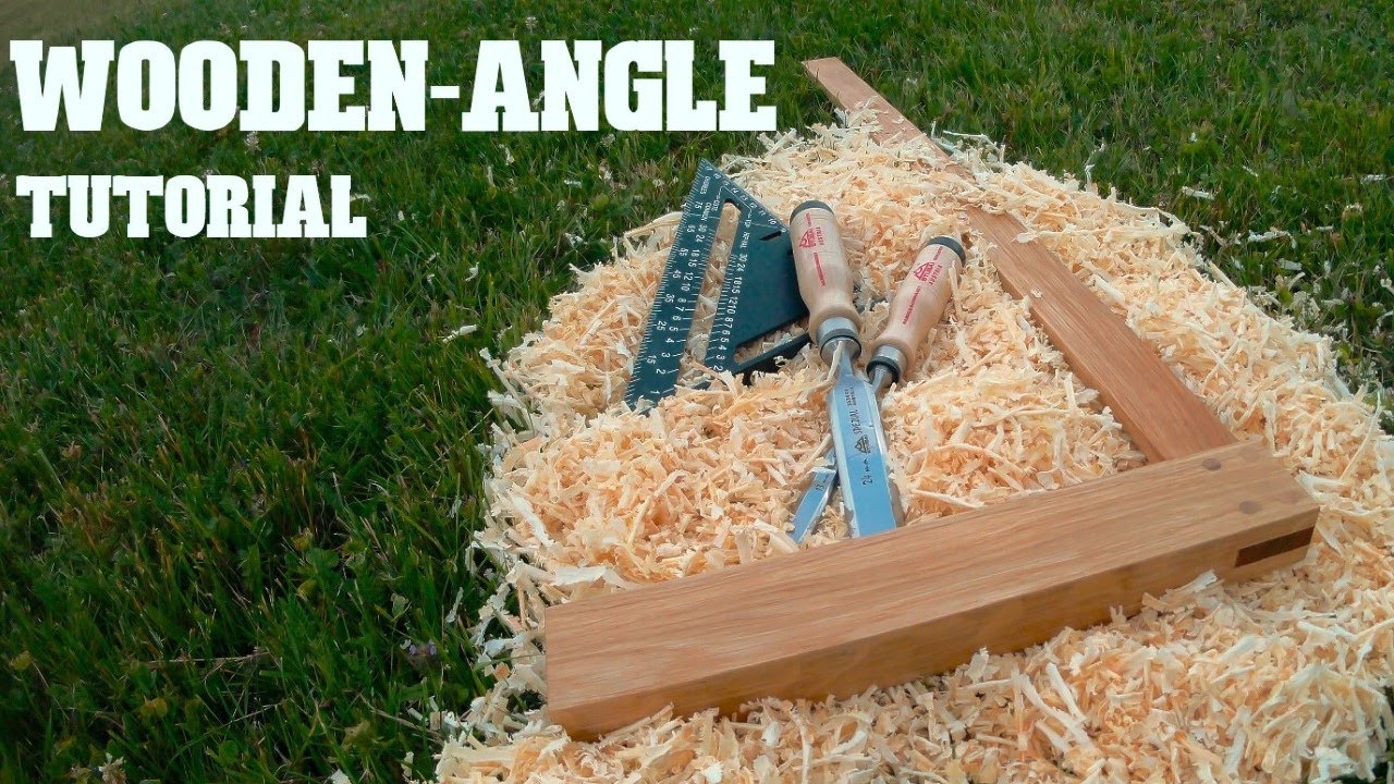 How to make a big wooden-angle (Tutorial) - YouTube