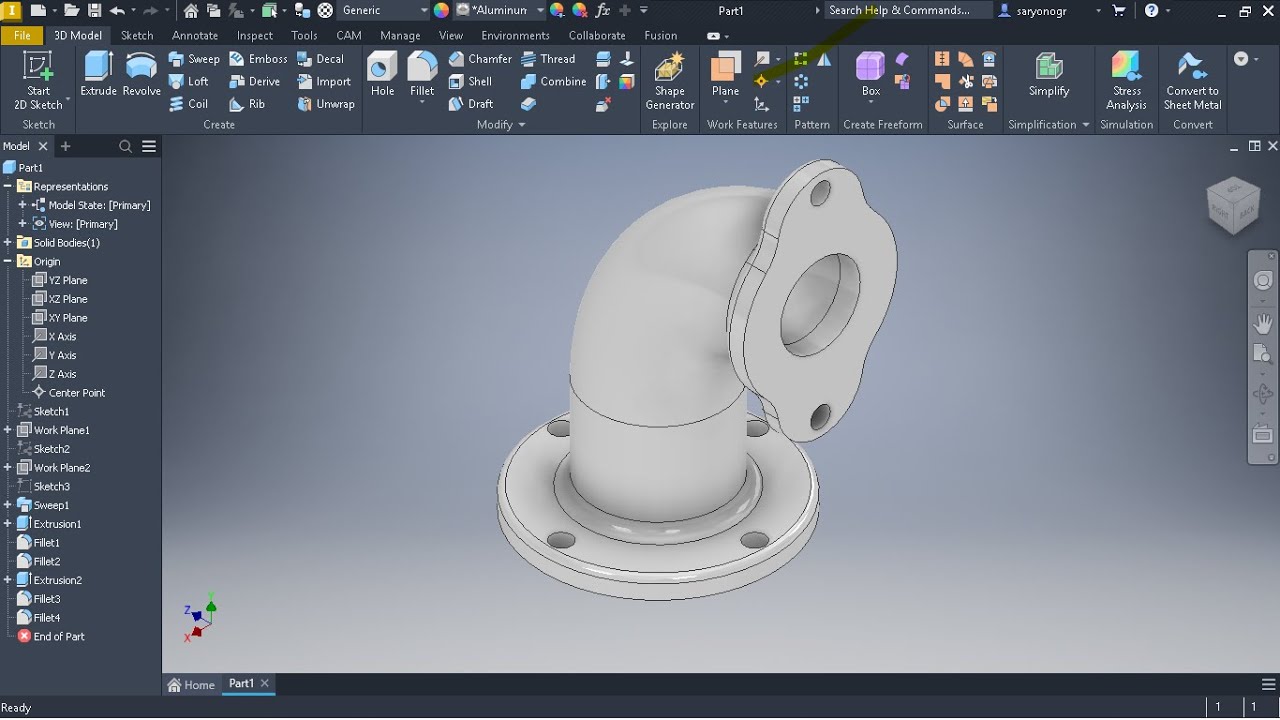 Job Sheet Autodesk Inventor Professional 2026 2025 Full Download Pipe ...