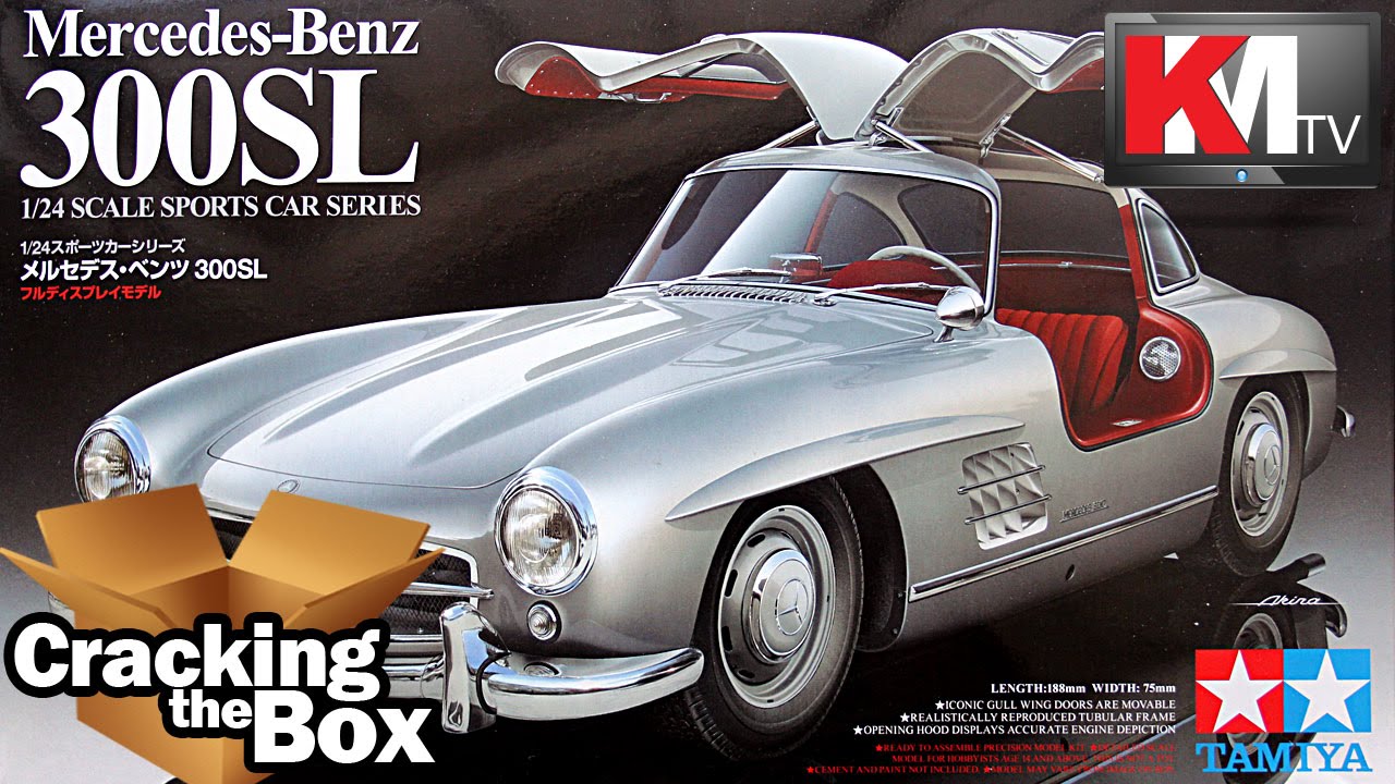 Unboxing Tamiya's Mercedes-Benz 300SL Classic Coupe (1/24) - YouTube