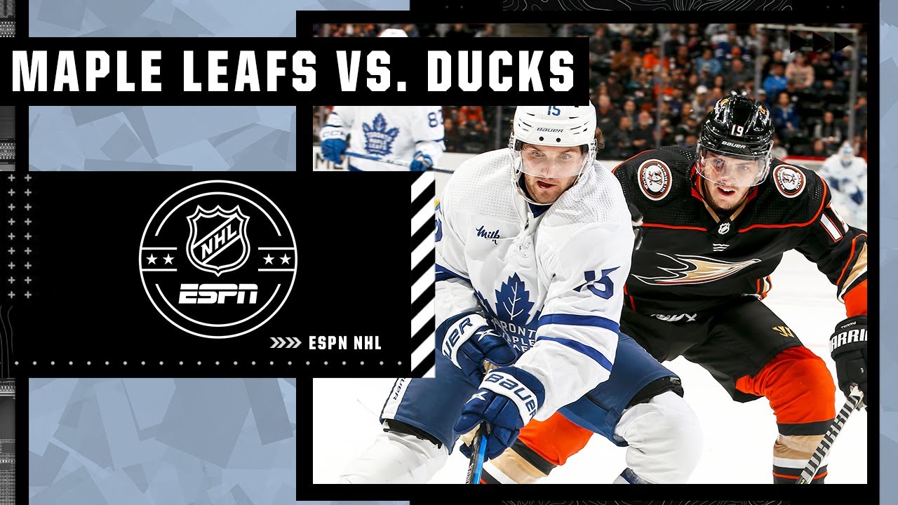 Toronto Maple Leafs vs. Anaheim Ducks | Full Game Highlights - YouTube