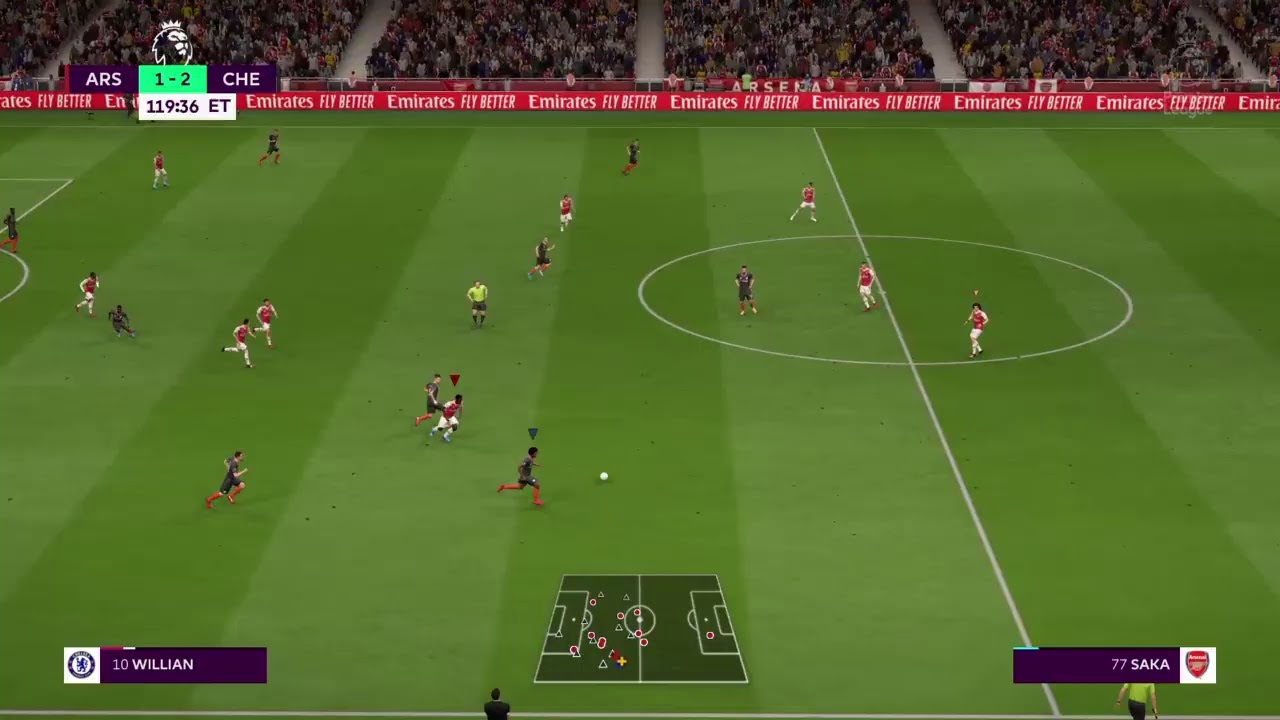 Arsenal vs Chelsea | LIVE GAMEPLAY | FIFA 20 | PS4 - YouTube