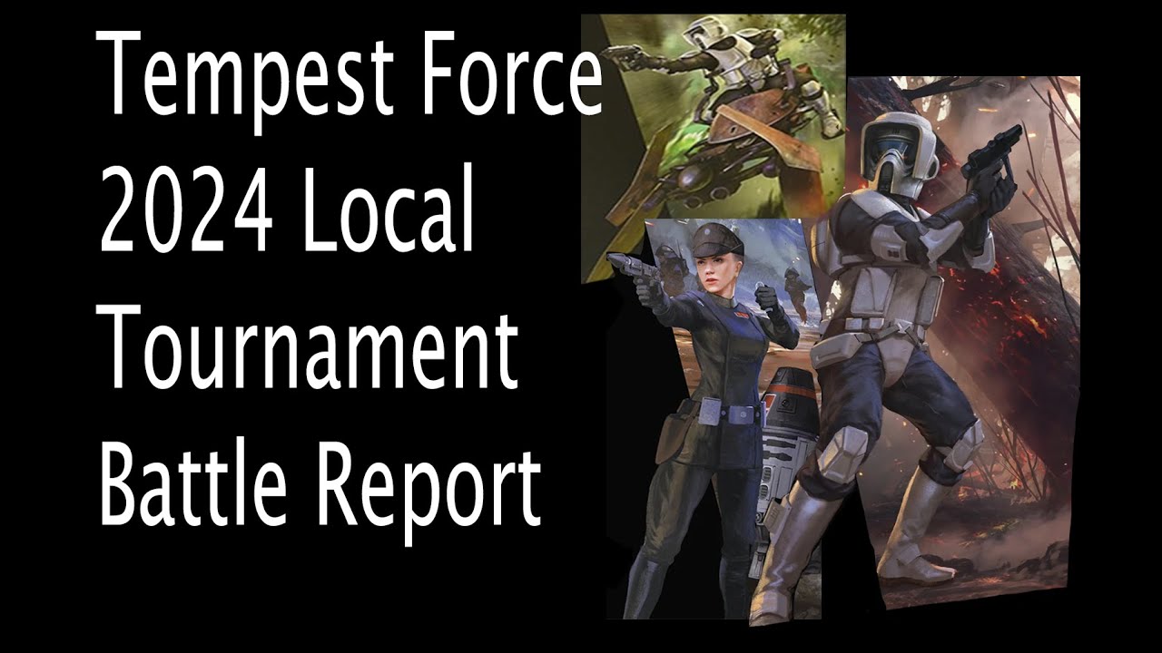 Tempest Force Battle Report - Star Wars Legion - YouTube