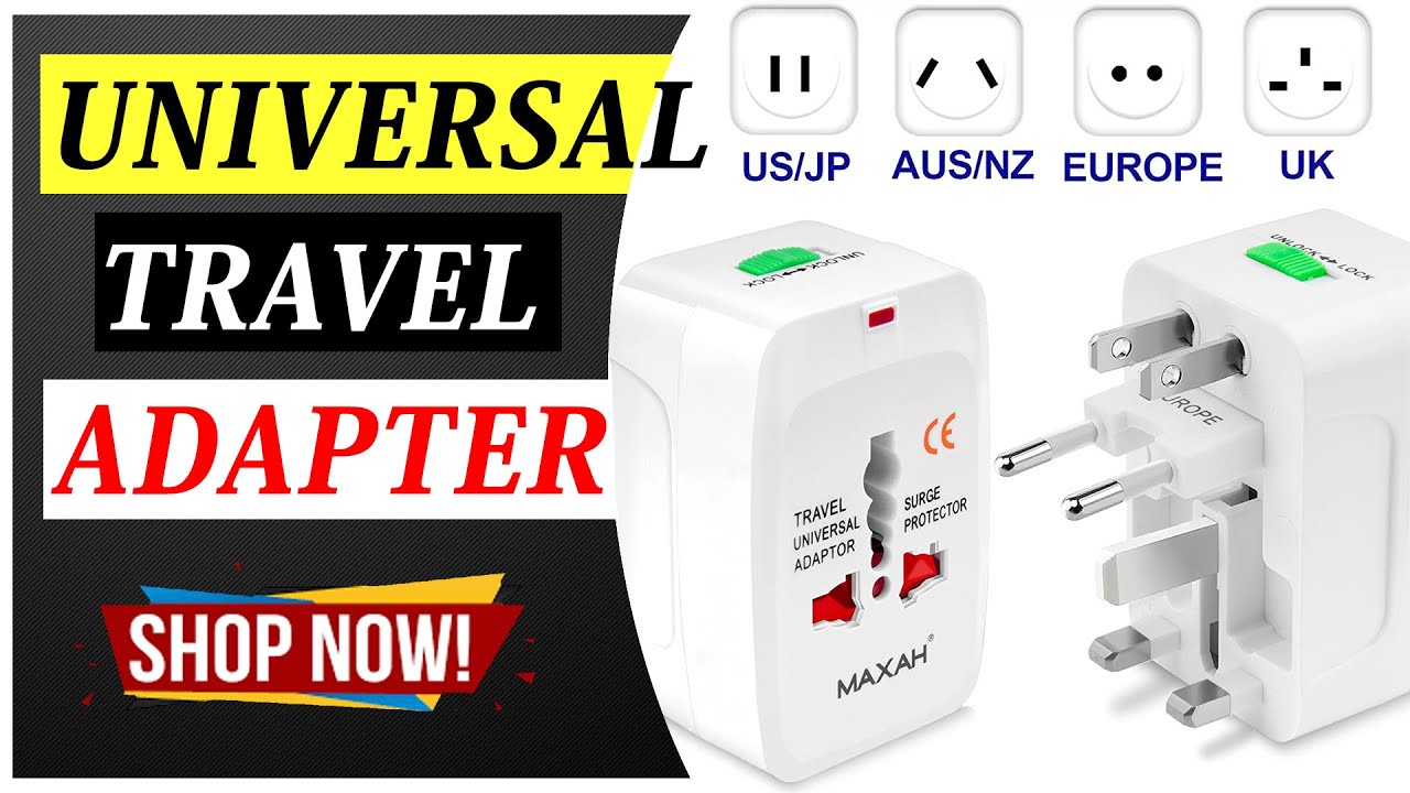 Adapter | Universal International Plug Adapter - YouTube