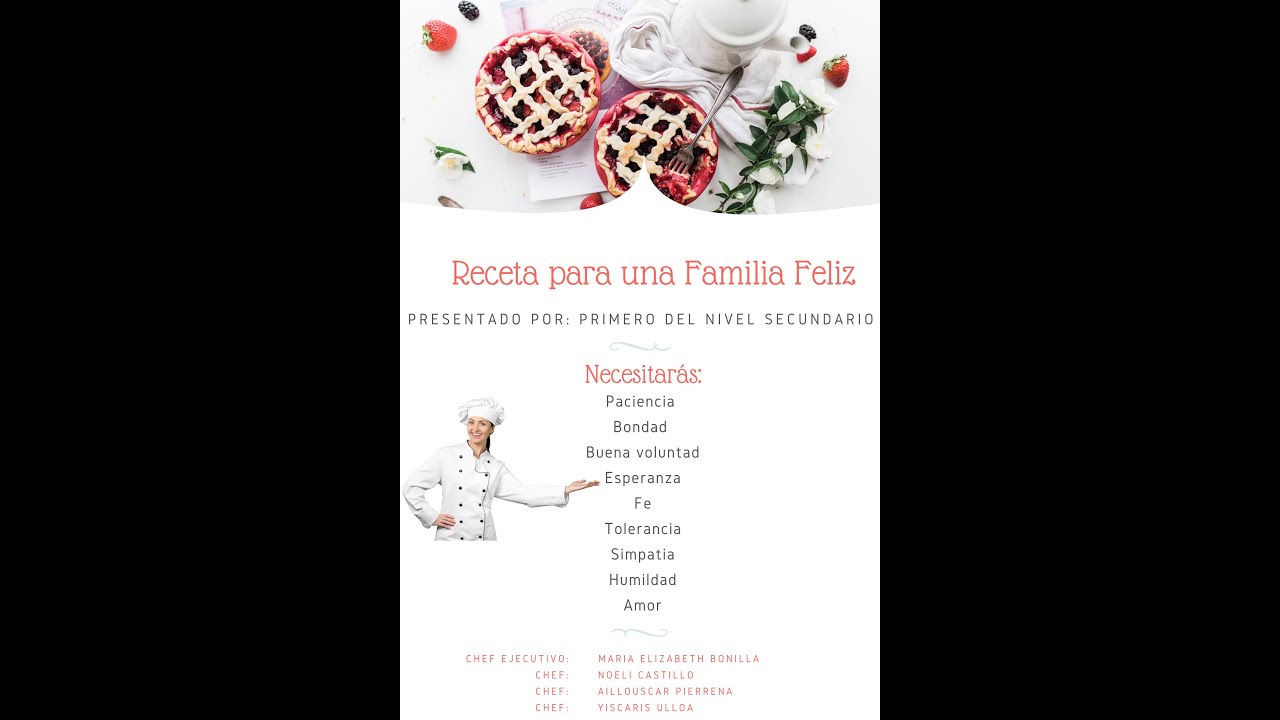 Receta para una familia feliz - YouTube
