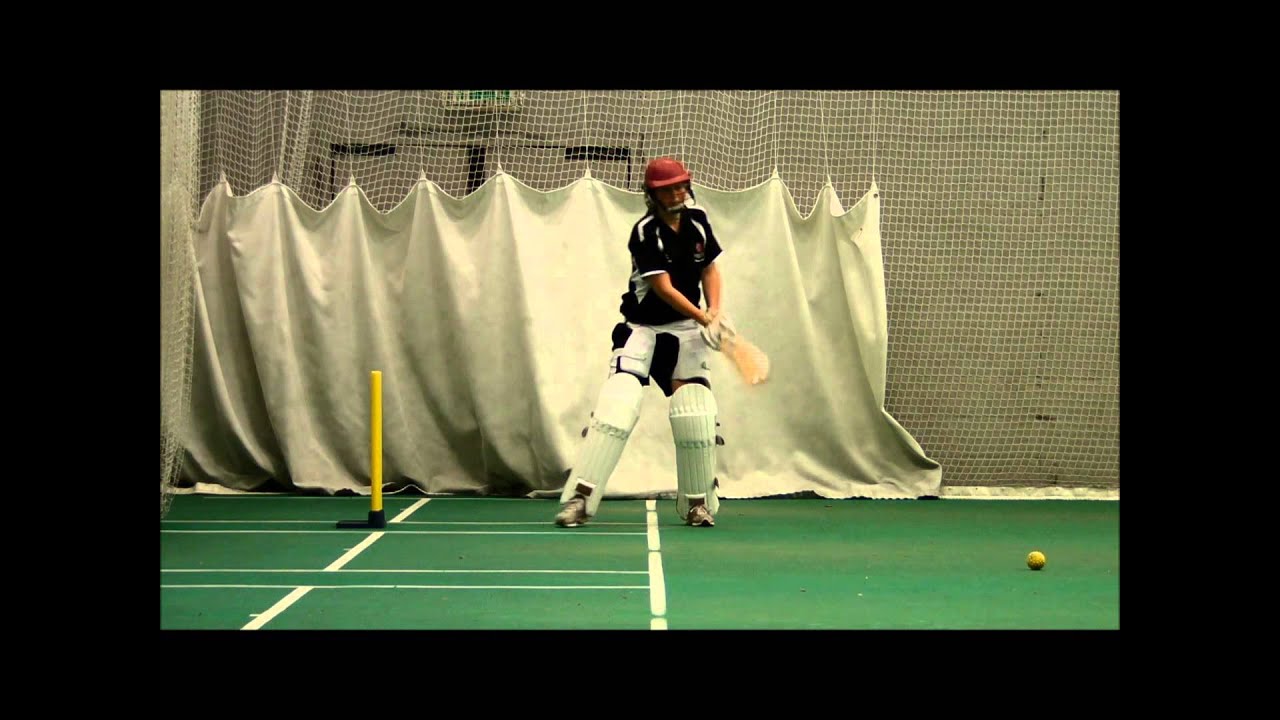 Atkins L4 Biomechanics Batting Clips Back Foot Defence - YouTube