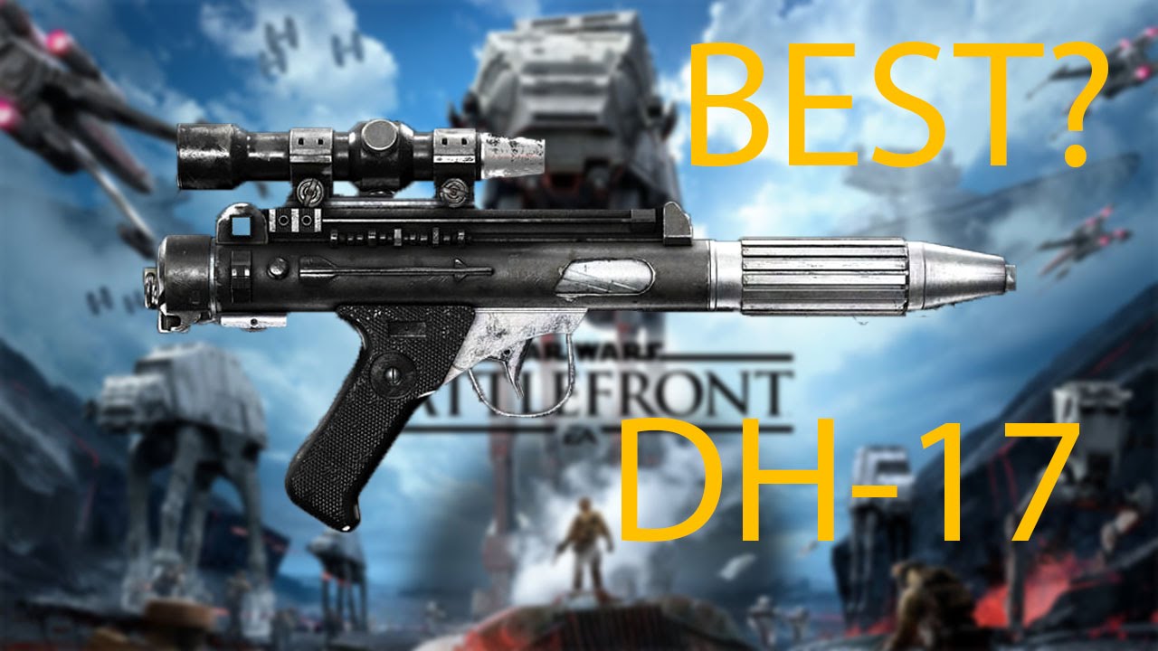 DH-17 Gun Review Star Wars: Battlefront - YouTube