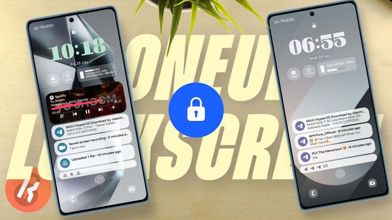 Get OneUI Lockscreen On Any Android | KLCK Setup | Full Tutorial - YouTube